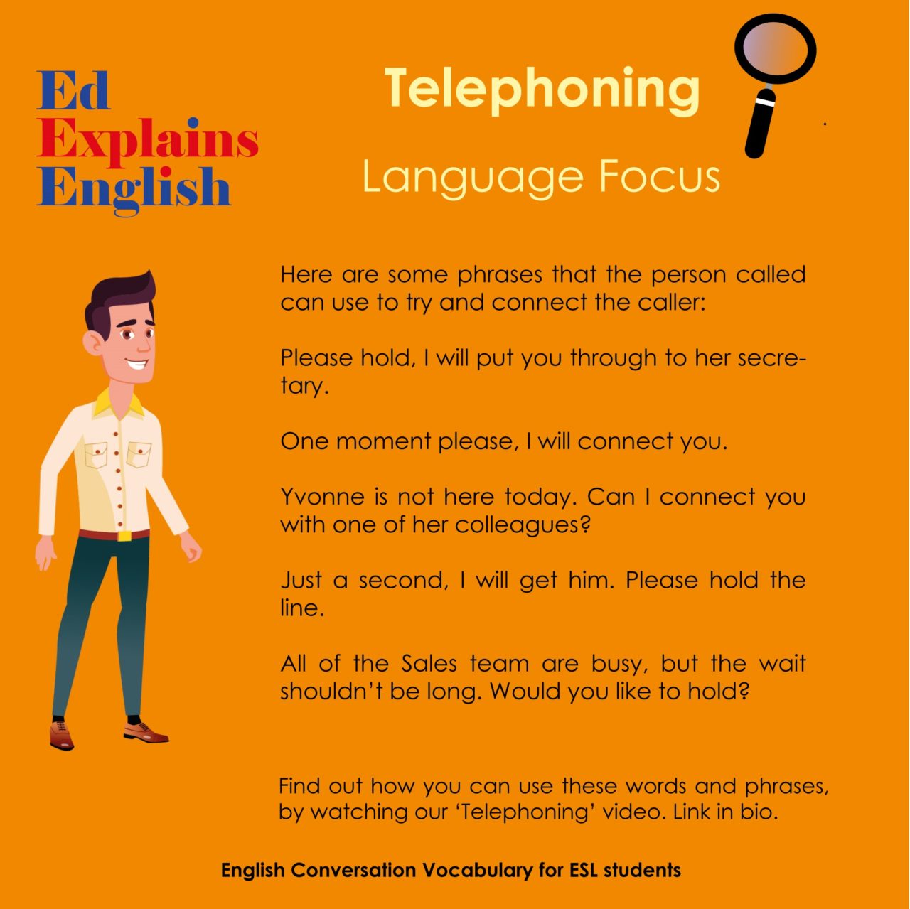 Business English | English Conversation Language